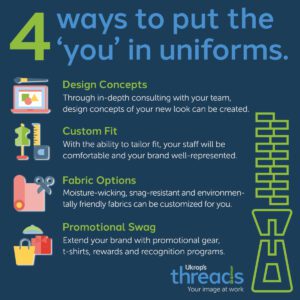 Put the 'you' in uniforms - Threads Uniform Agency